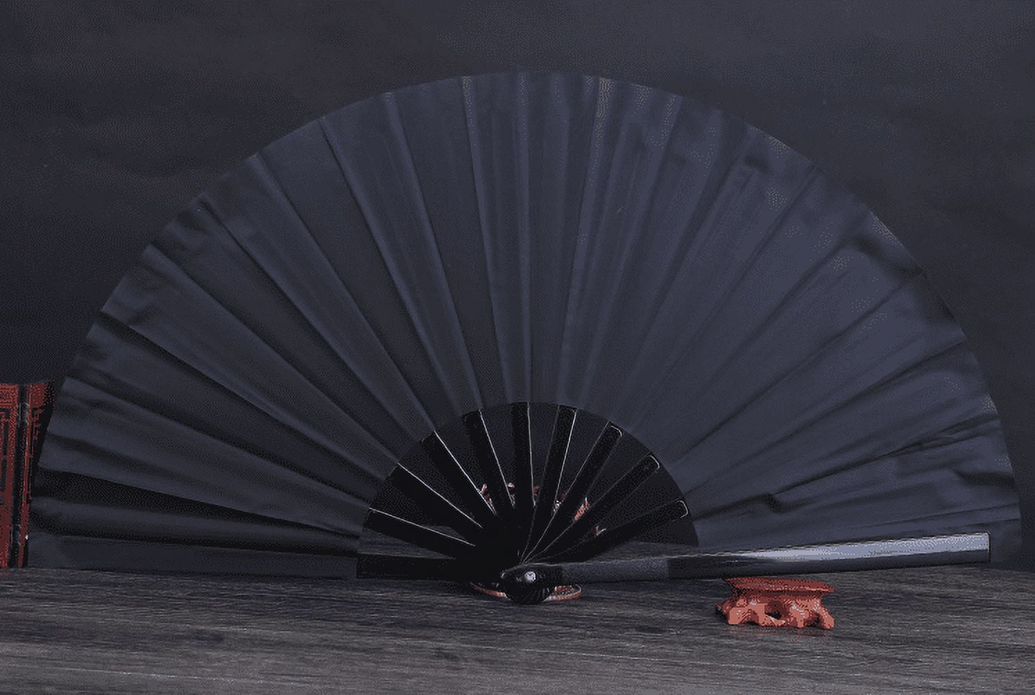 Heldig Large Folding Fans Hand Fans Festival Fans for Women Men ...