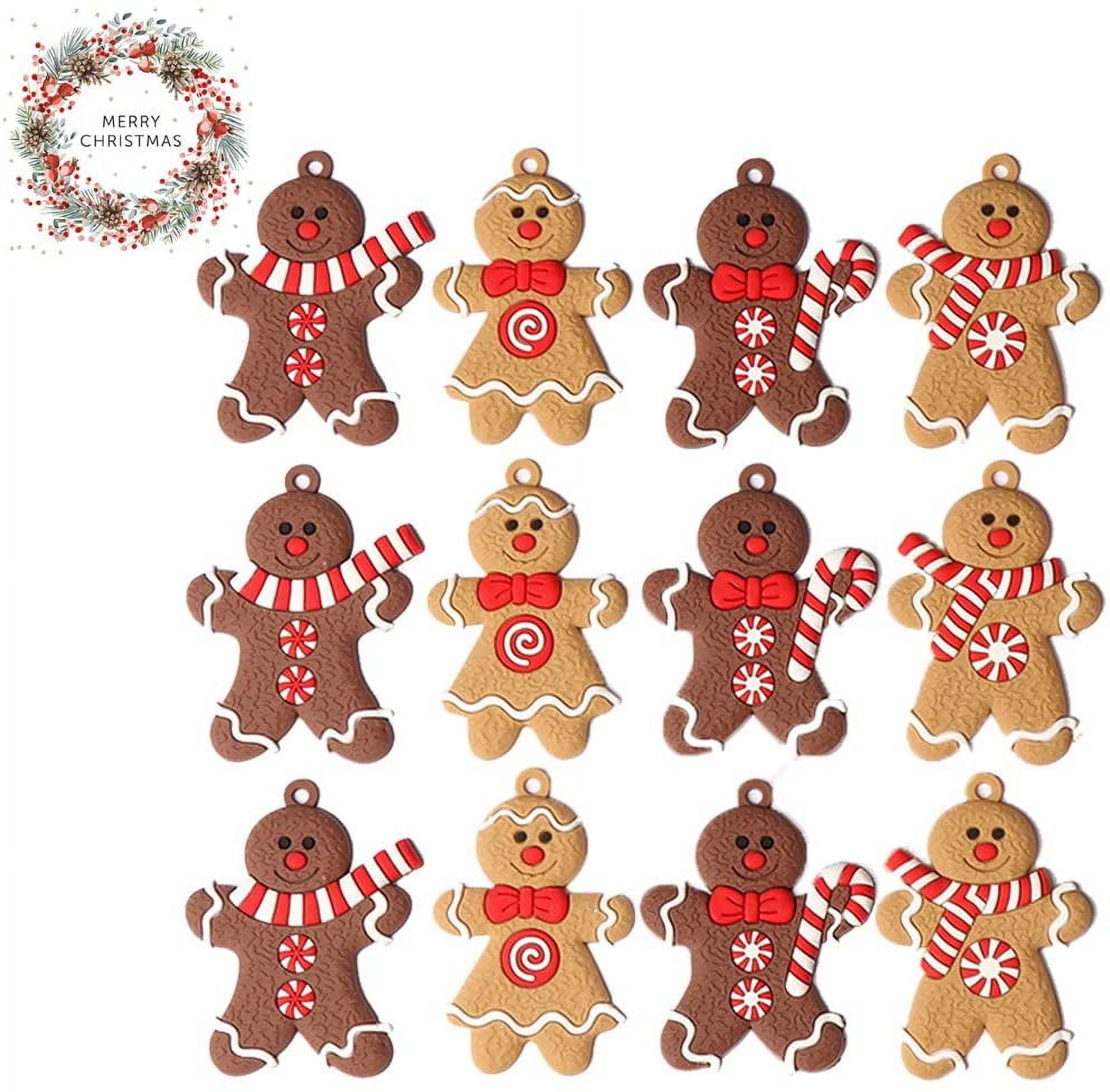 Heldig Large Gingerbread Man Ornaments Gingerbread Christmas Decor ...