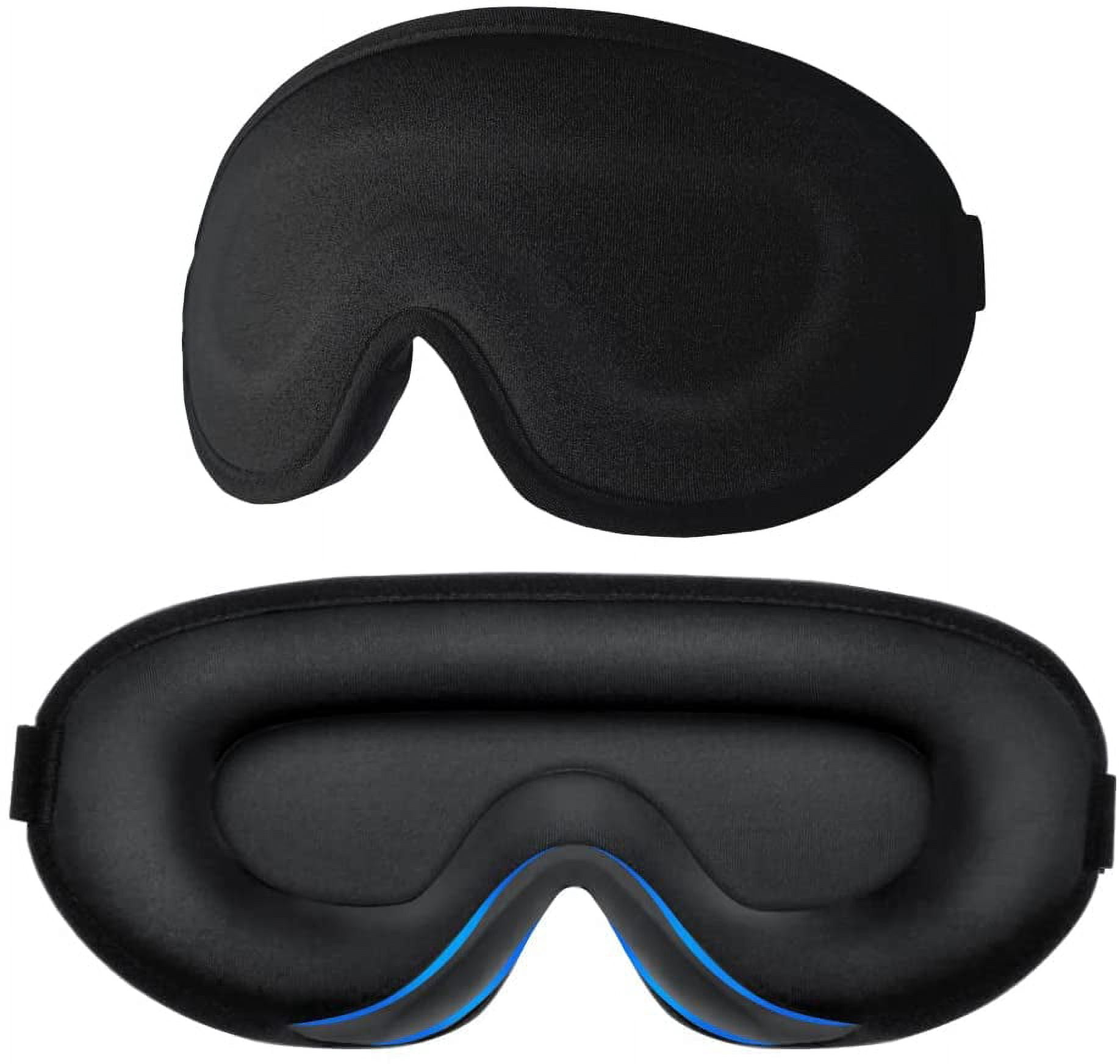 Heldig Sleep Eye Mask for Women Men- Silk Soft Foam Comfortable ...