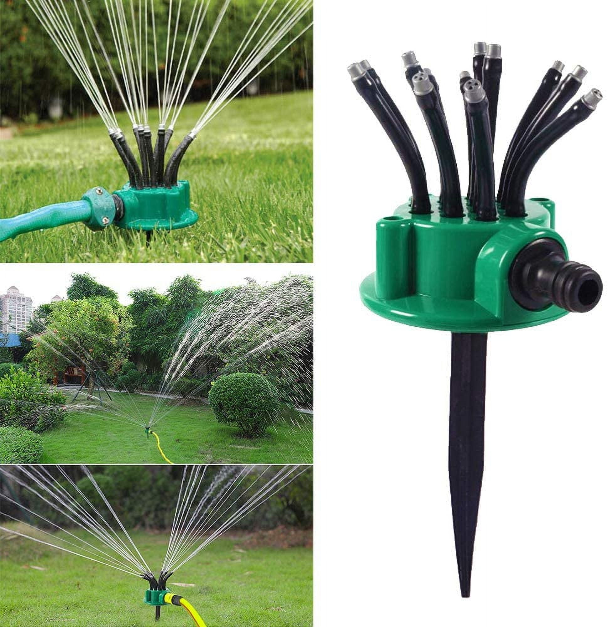 Heldig Garden Sprinkler, Small Yard Sprinkler, 360 Adjustable ...