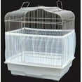 Heldig Universal Birdcage Cover, Mesh Parrot Cage Skirt, Seed Catcher ...