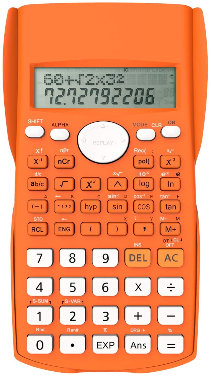Helect 2-Line Engineering Scientific Calculator, Suitable for School ...