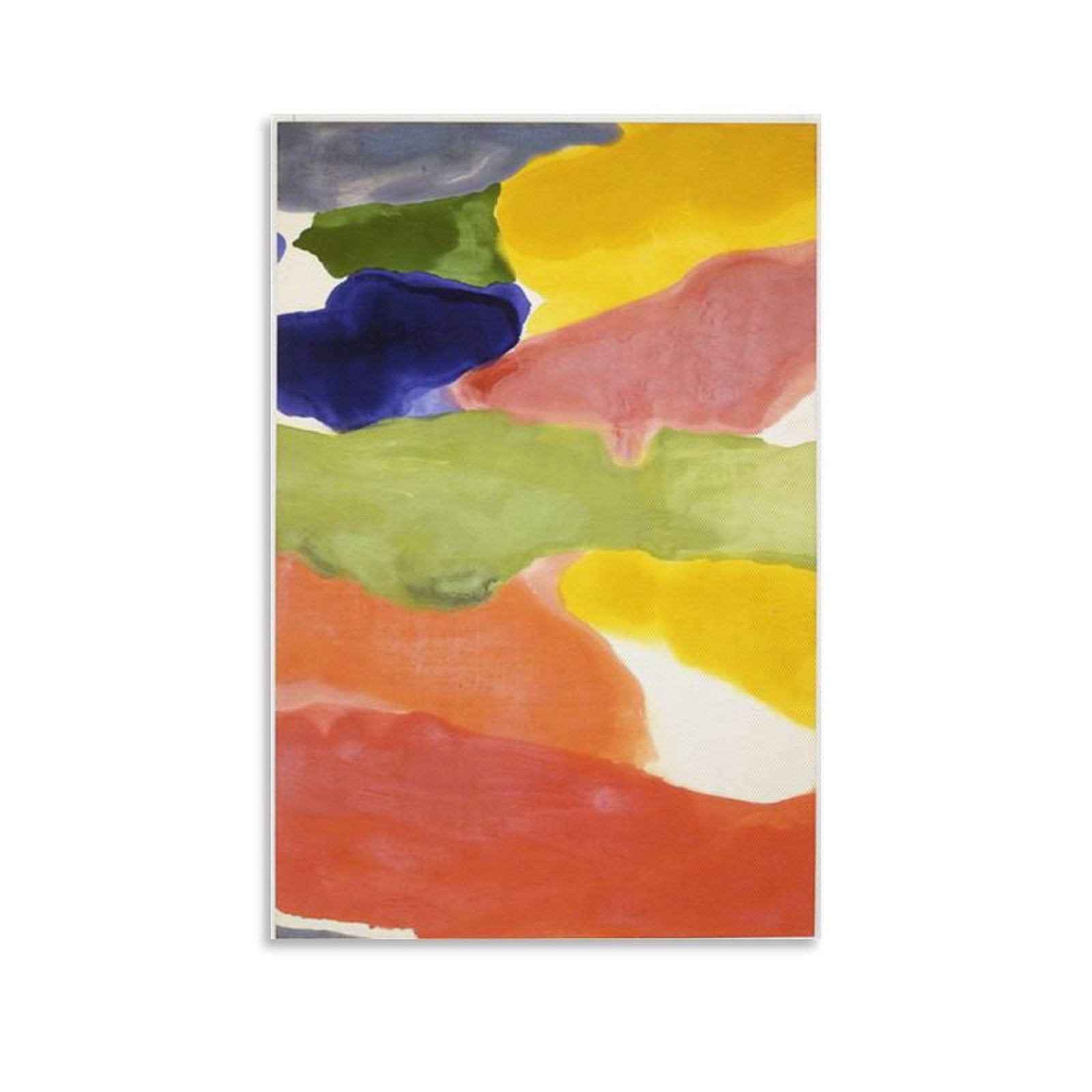 Helen Frankenthaler Abstract Painting (106) Artworks Canvas Poster Room ...