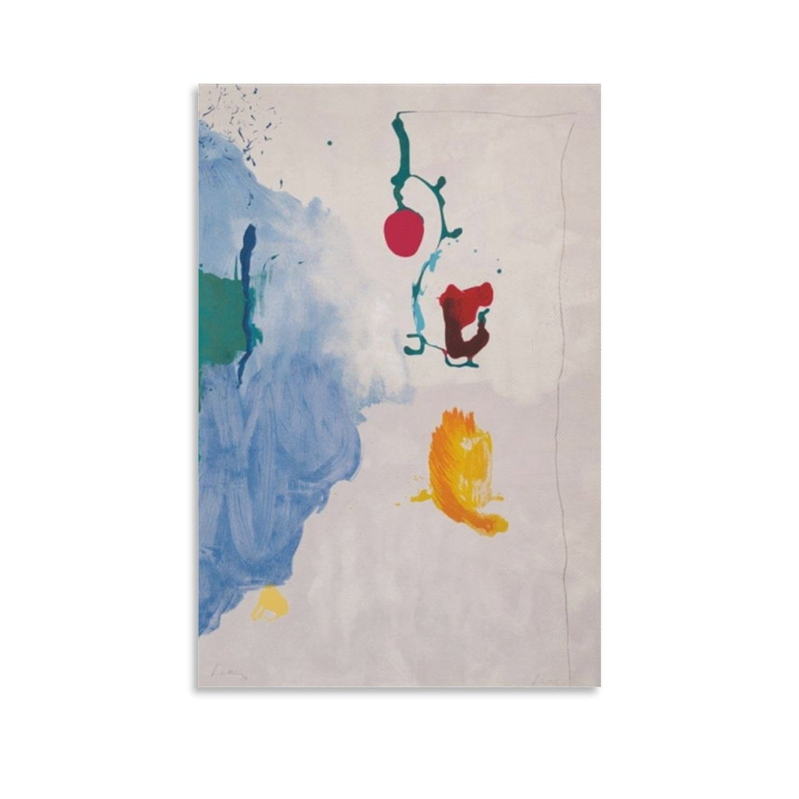 Helen Frankenthaler Abstract Painting (30) Poster Cool Artworks ...