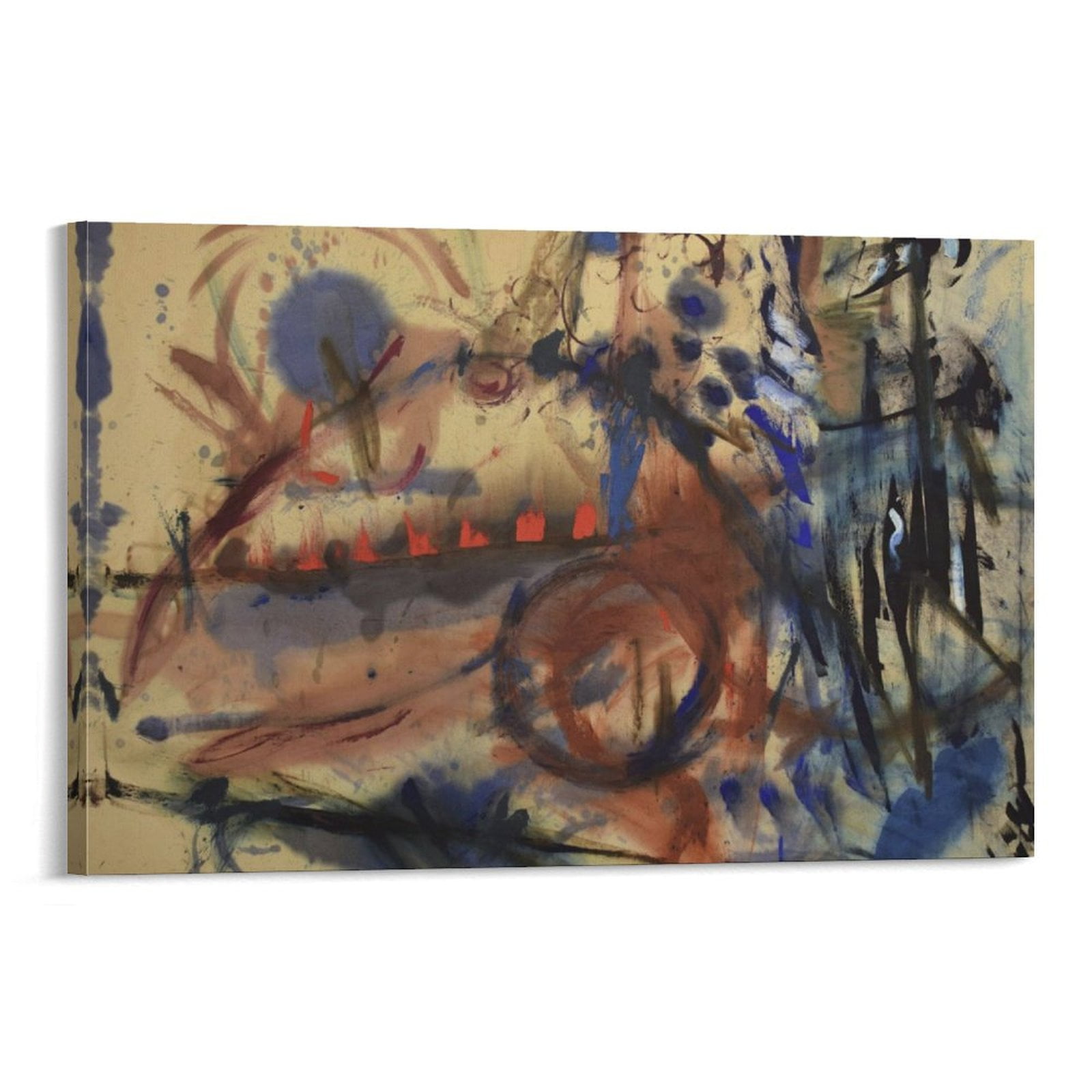 Helen Frankenthaler Abstract Painting (44) Painting On Canvas Wall Art ...