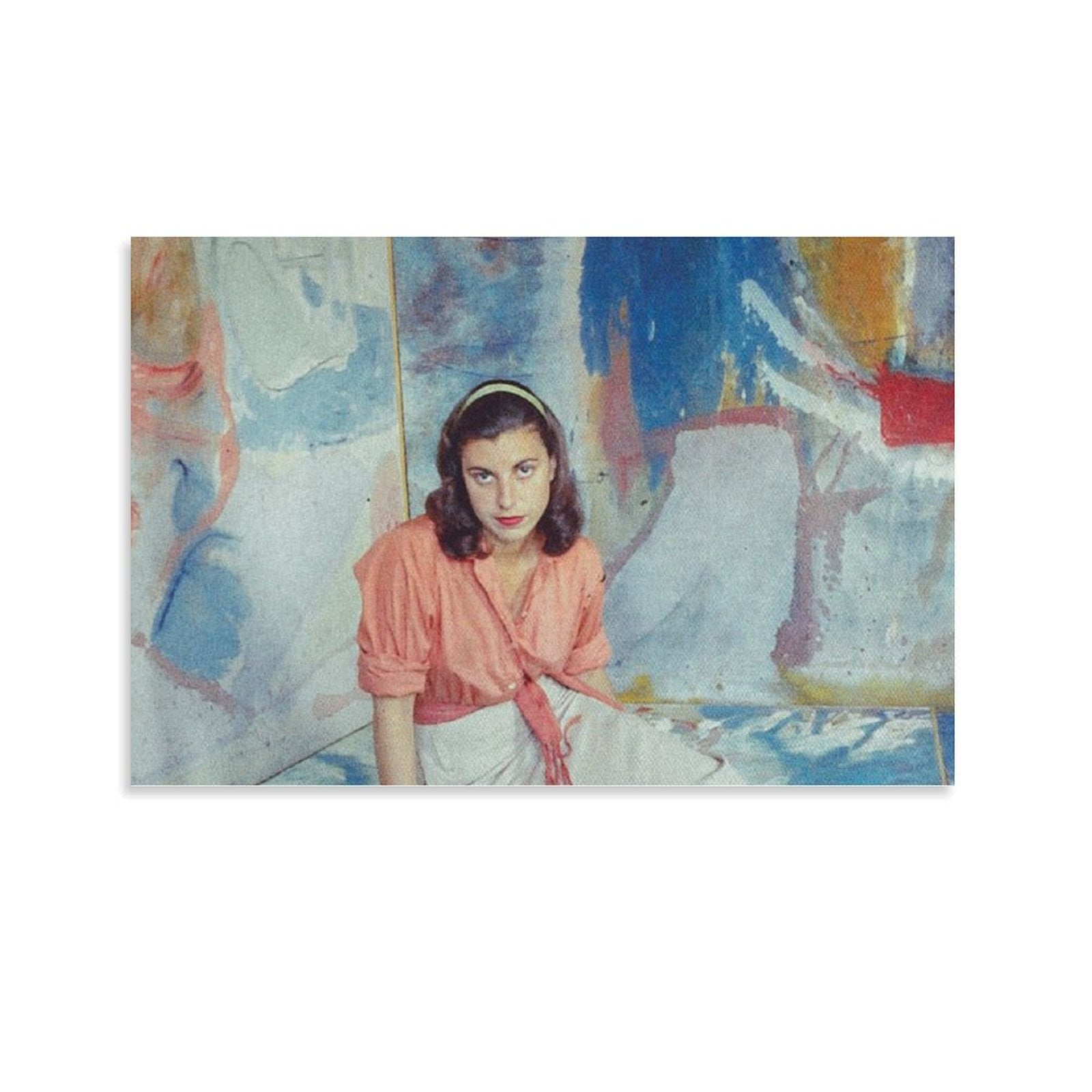 Helen Frankenthaler Abstract Painting (47) Canvas Wall Art Prints ...