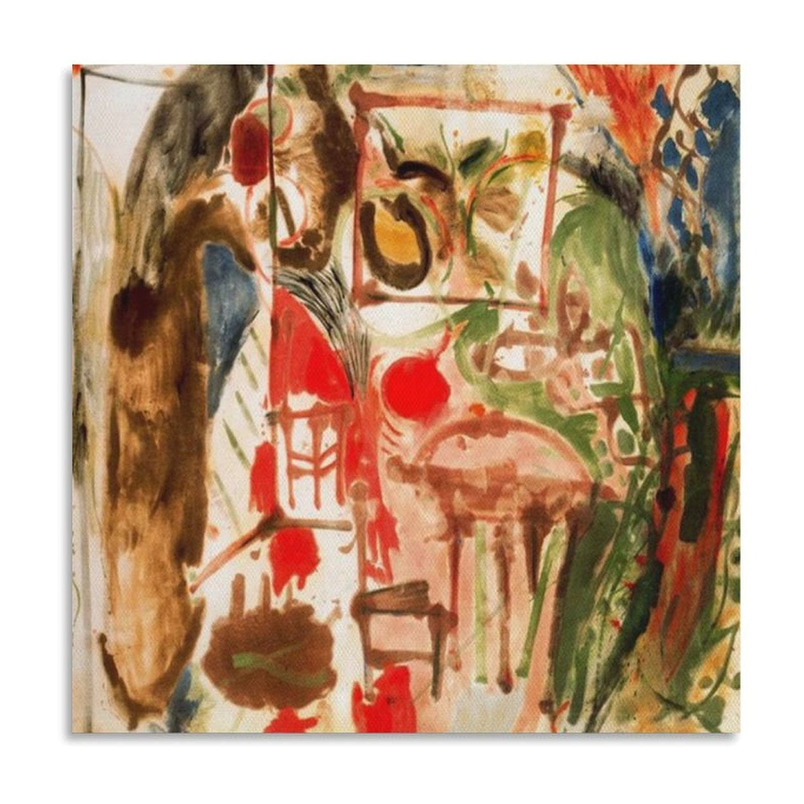 Helen Frankenthaler Abstract Painting (57) Painting On Canvas Wall Art ...