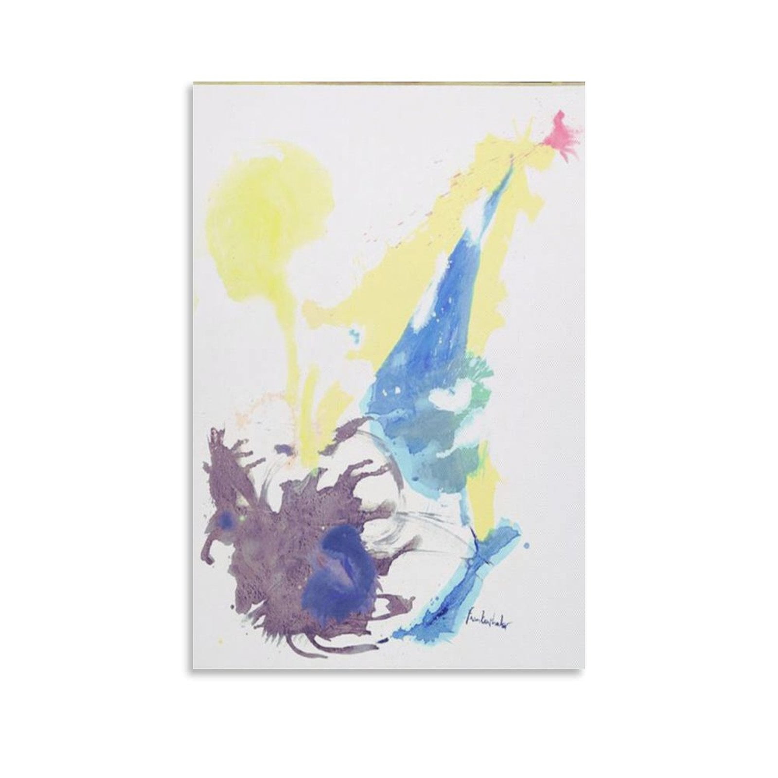 Helen Frankenthaler Abstract Painting (66) Painting On Canvas Wall Art ...