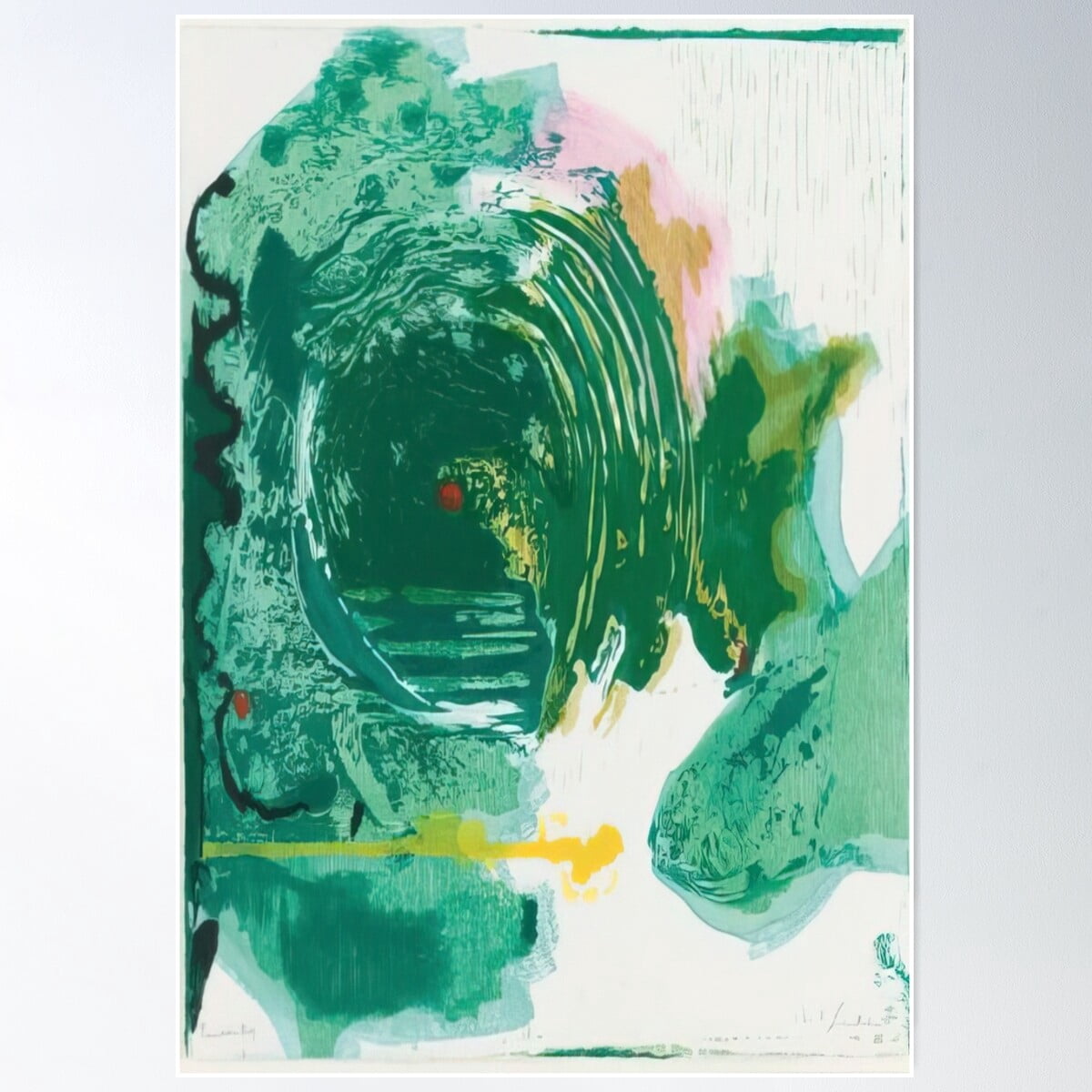 Helen Frankenthaler - Radius - 1993 Poster Wall Art, Modern Wall Decor ...