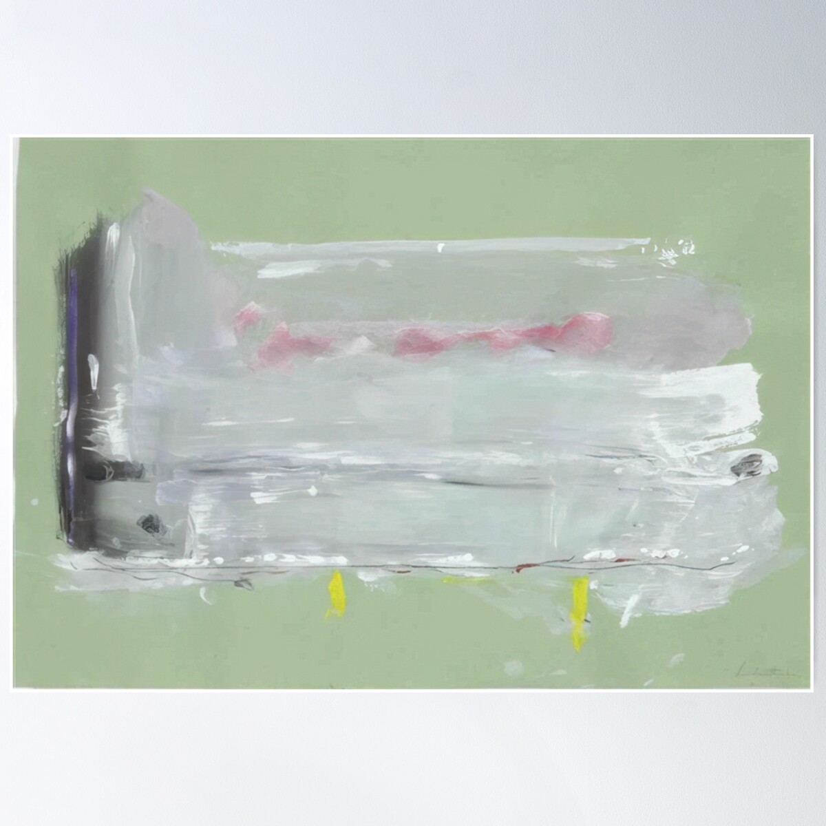 Helen Frankenthaler - Untitled - 1984 Poster Wall Art, Modern Wall ...