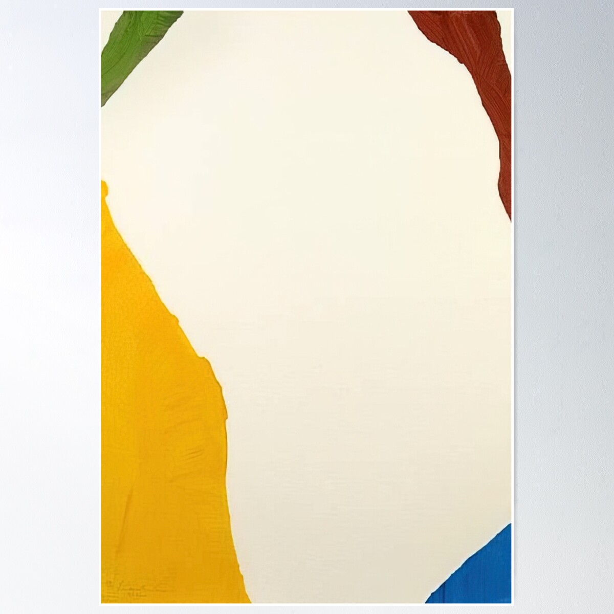 Helen Frankenthaler - Wind Directions - 1970 Poster Wall Art, Modern ...