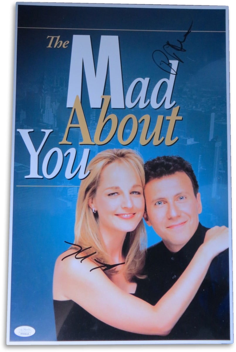 Helen Hunt Paul Reiser Signed Autographed 11X17 Photo Mad About You JSA ...