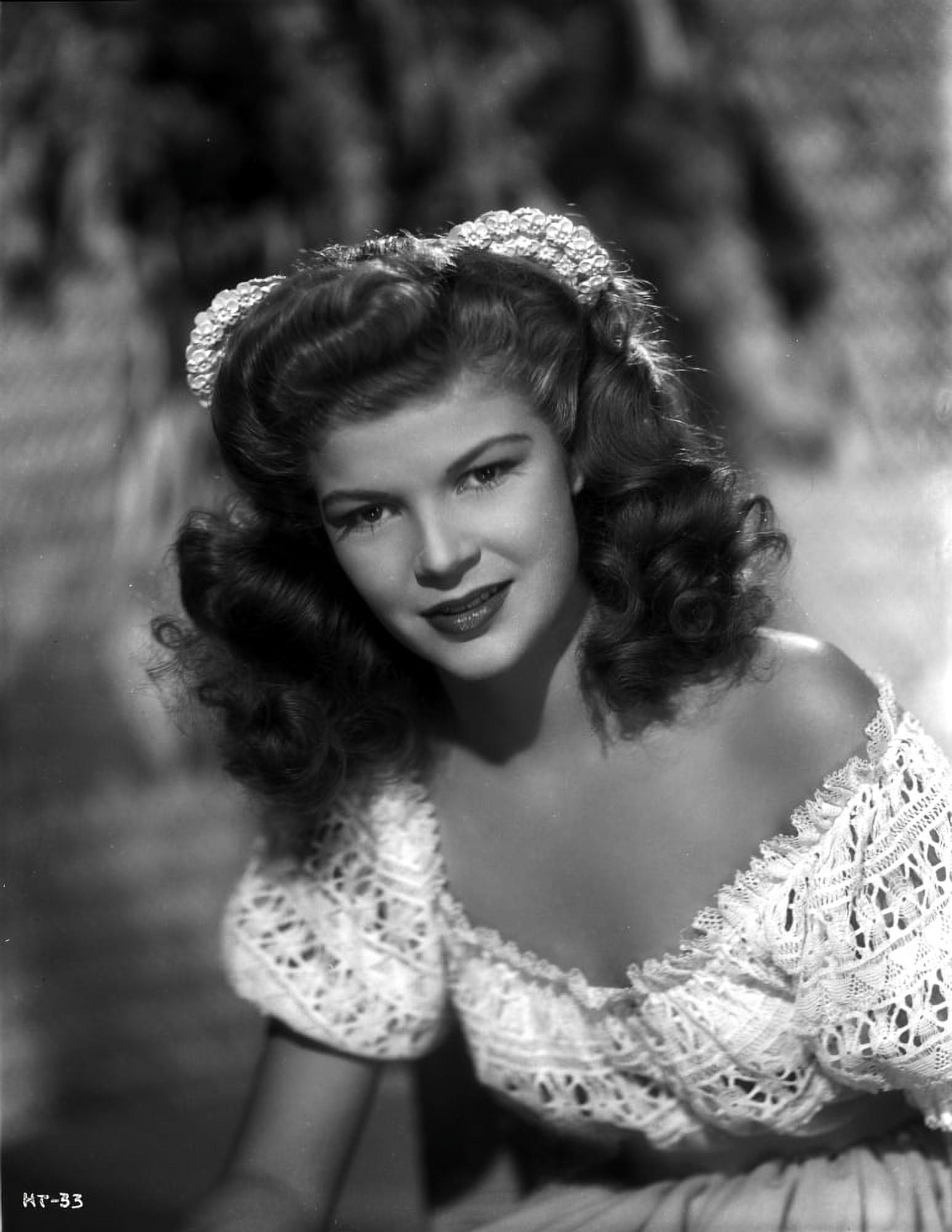 Helen Talbot in Off Shoulder Dress Photo Print (8 x 10) - Walmart.com