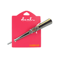 Helen of Troy DCNL Tortoise Medium Flamingo Hair Clip, 5" x 3/4", Brown ...