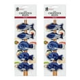 Helen’s Asian Kitchen Fish Chopstick Rests, Blue, Ceramic, Set of 2 ...