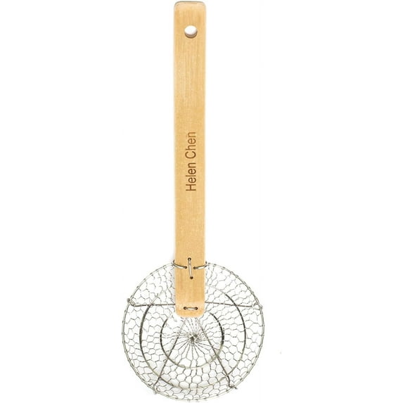 Helen’s Asian Kitchen Spier Strainer | 5-Inch Stainless Steel Wire Mesh ...