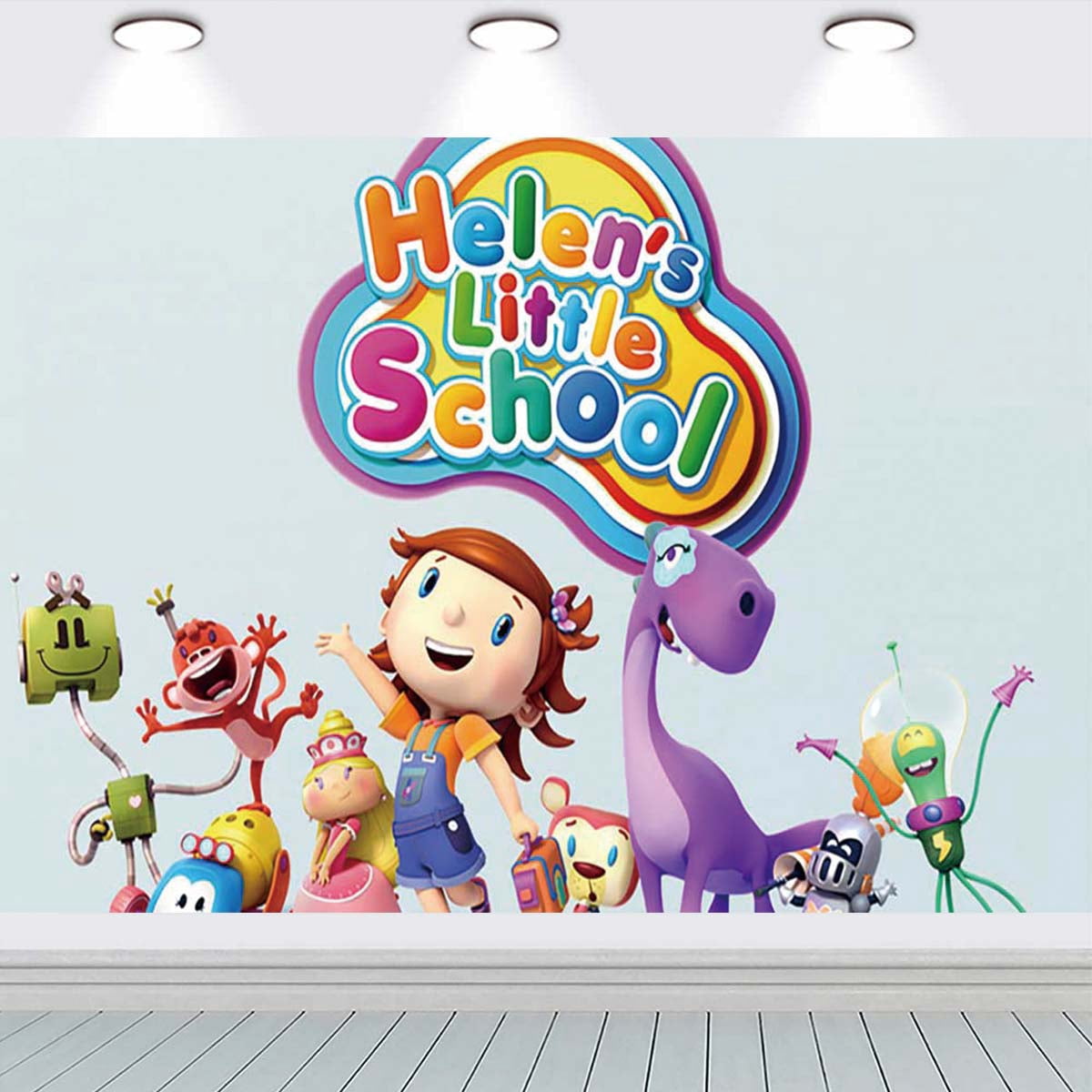 Helen’s little school Background school Wall Decor Taspestry Poster ...