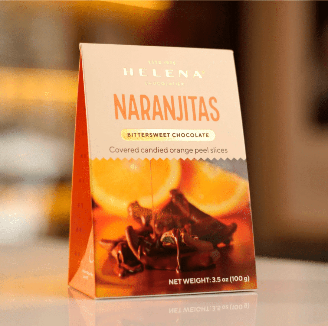 Helena Chocolatier Gourmet NARANJITAS | Covered candied Orange peel ...