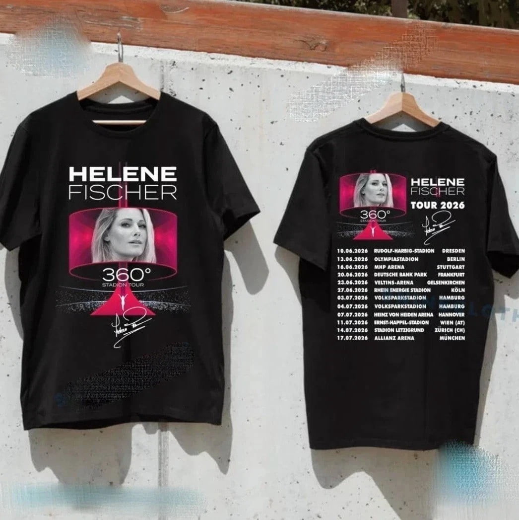 Helene Fischer 360° Stadion Tour 2026 T-shirt Fans Gift - Walmart.com