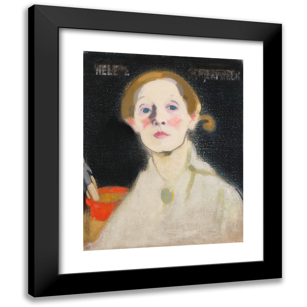 Helene Schjerfbeck 15x18 Black Modern Framed Museum Art Print Titled ...