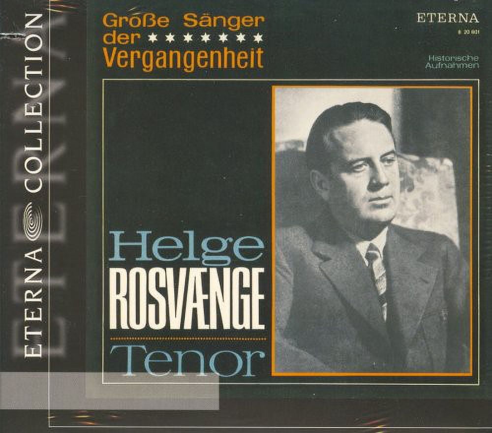 Helge Rosvaenge - Great Singers of the Past - Music & Performance - CD ...