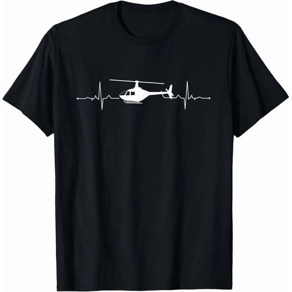 Helicopter Art For Men Women Flight Helicopter Pilot Gift Unisex T ...