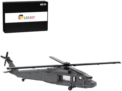 Helicopter Building Kit for Adults - Sikorsky UH-60 Black Hawk ...