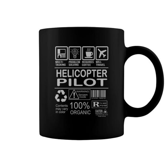 Helicopter Pilot Fmultiold Coffee Mug - Walmart.com