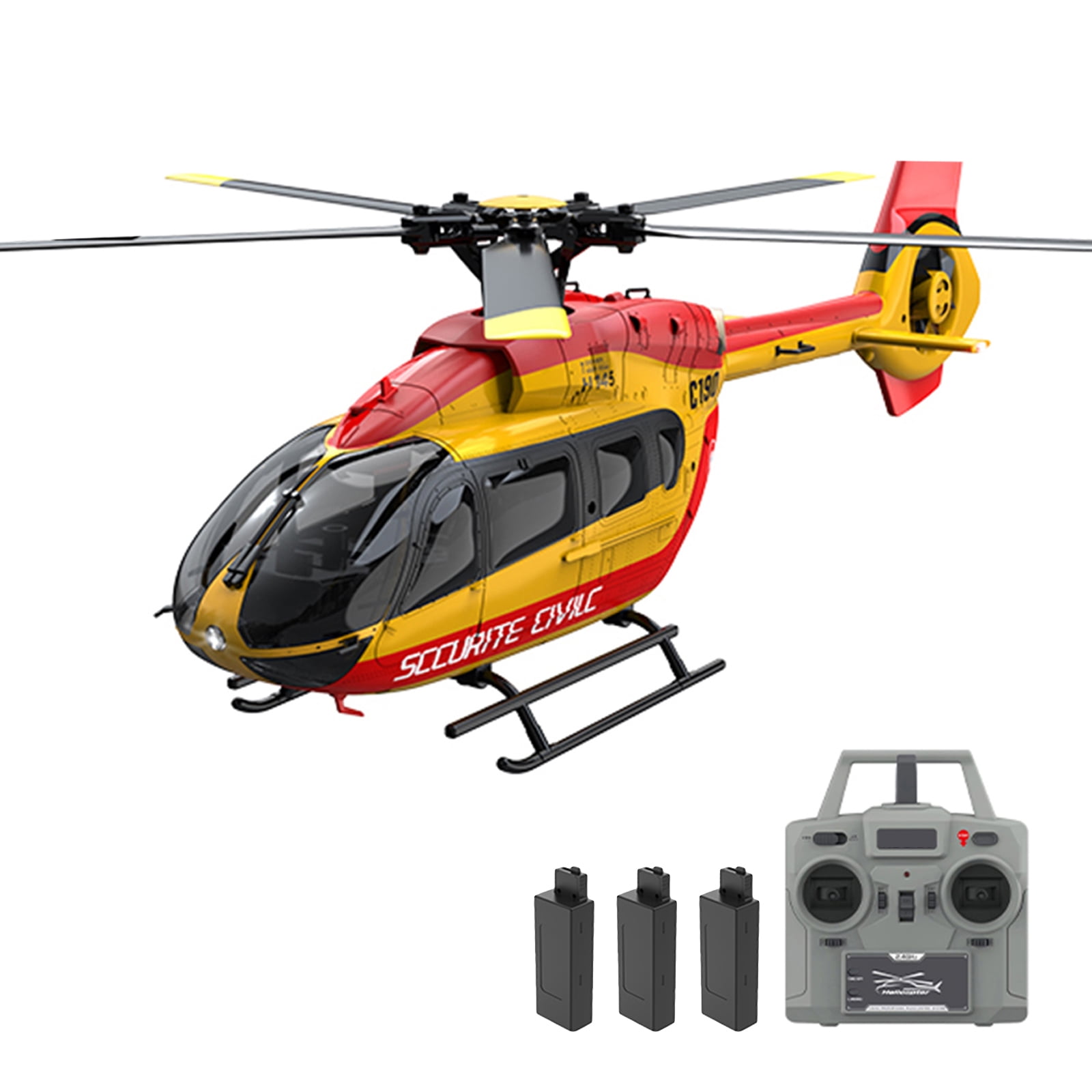 Helicopter Remote Control Helicopter With Dual Brushless Motor 2.4GHz ...