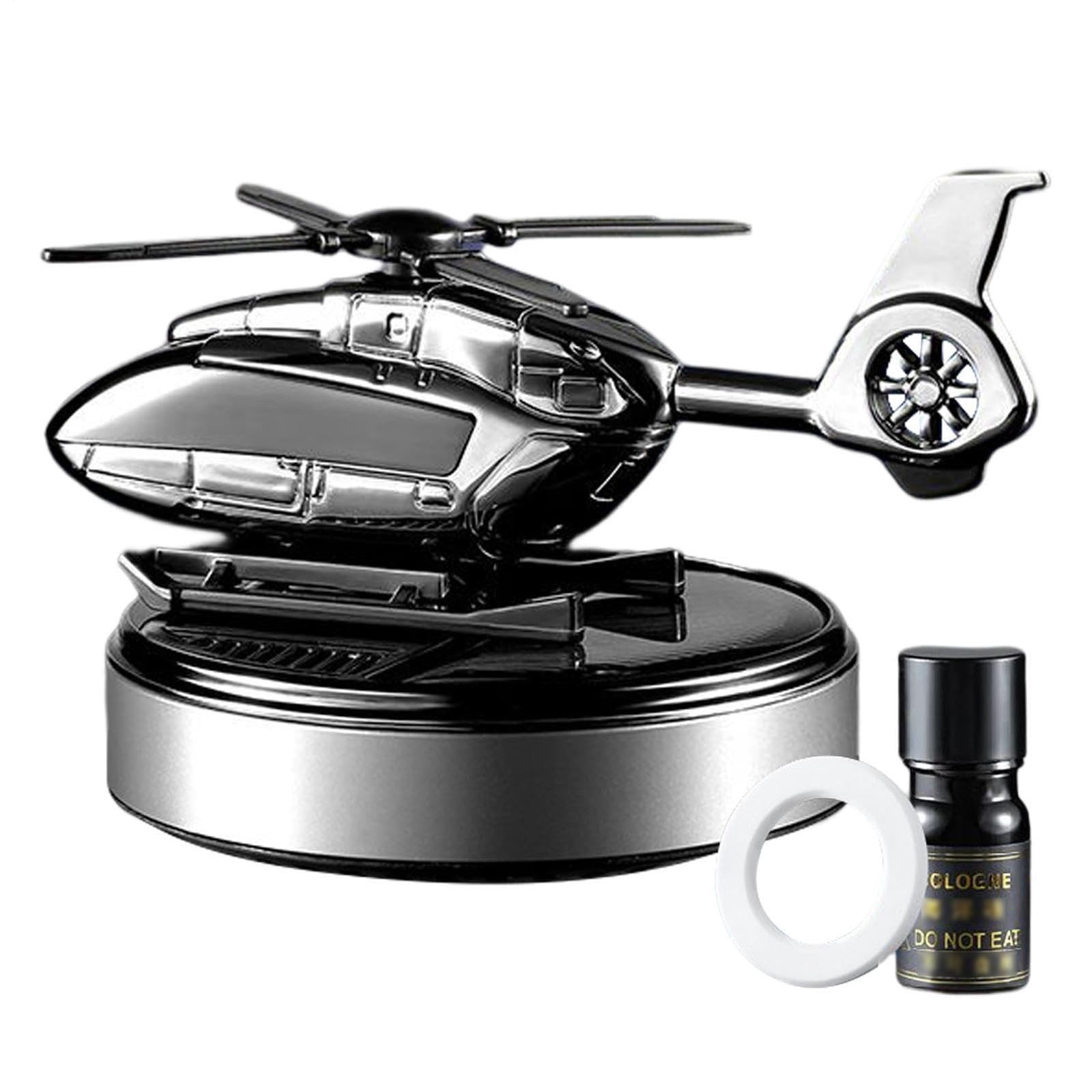 Helicopter Shaped Car Interior Diffuser with Solar Rotation and ...