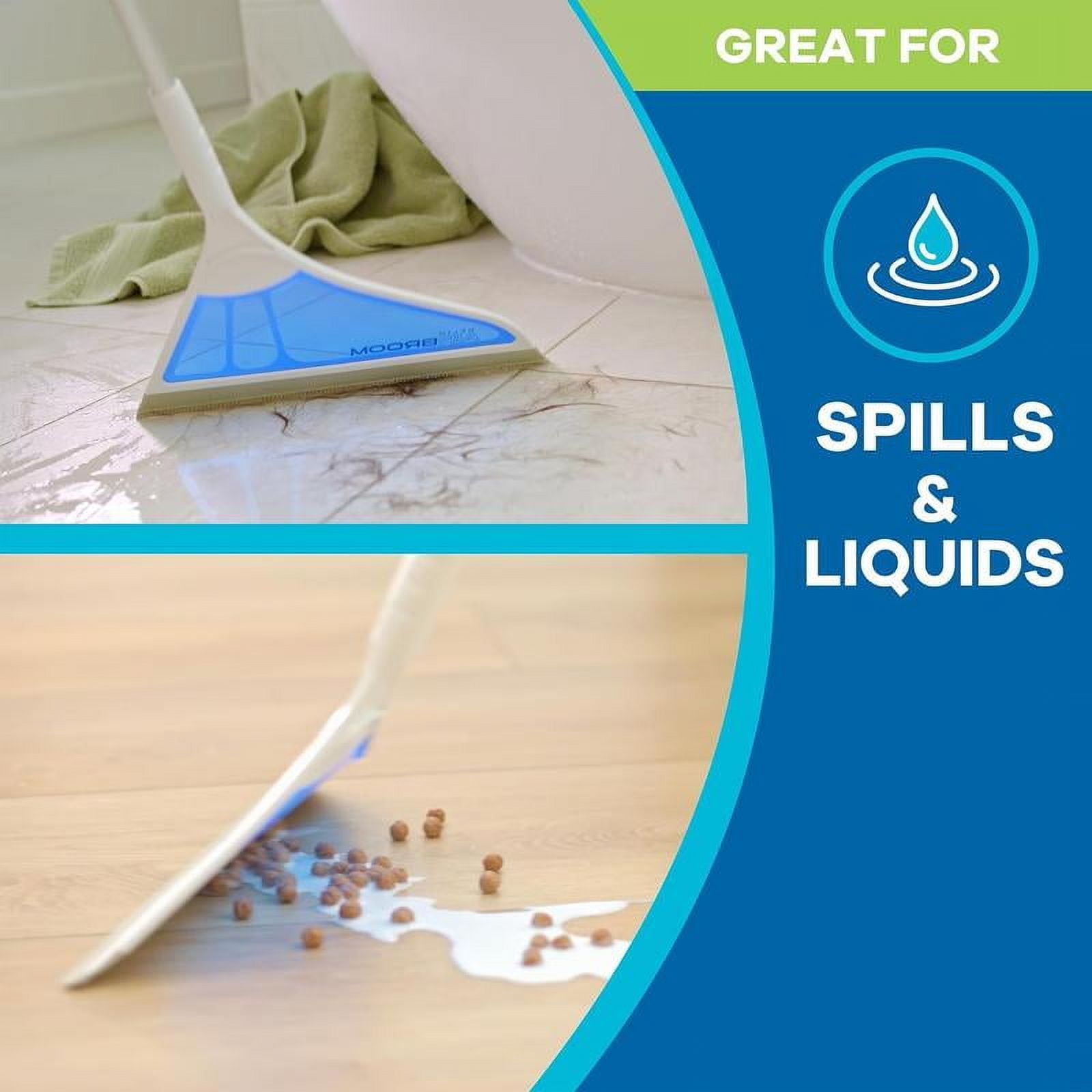 Helio Air Broom | All Surface Sweeper and Squeegee for Wet and Dry ...