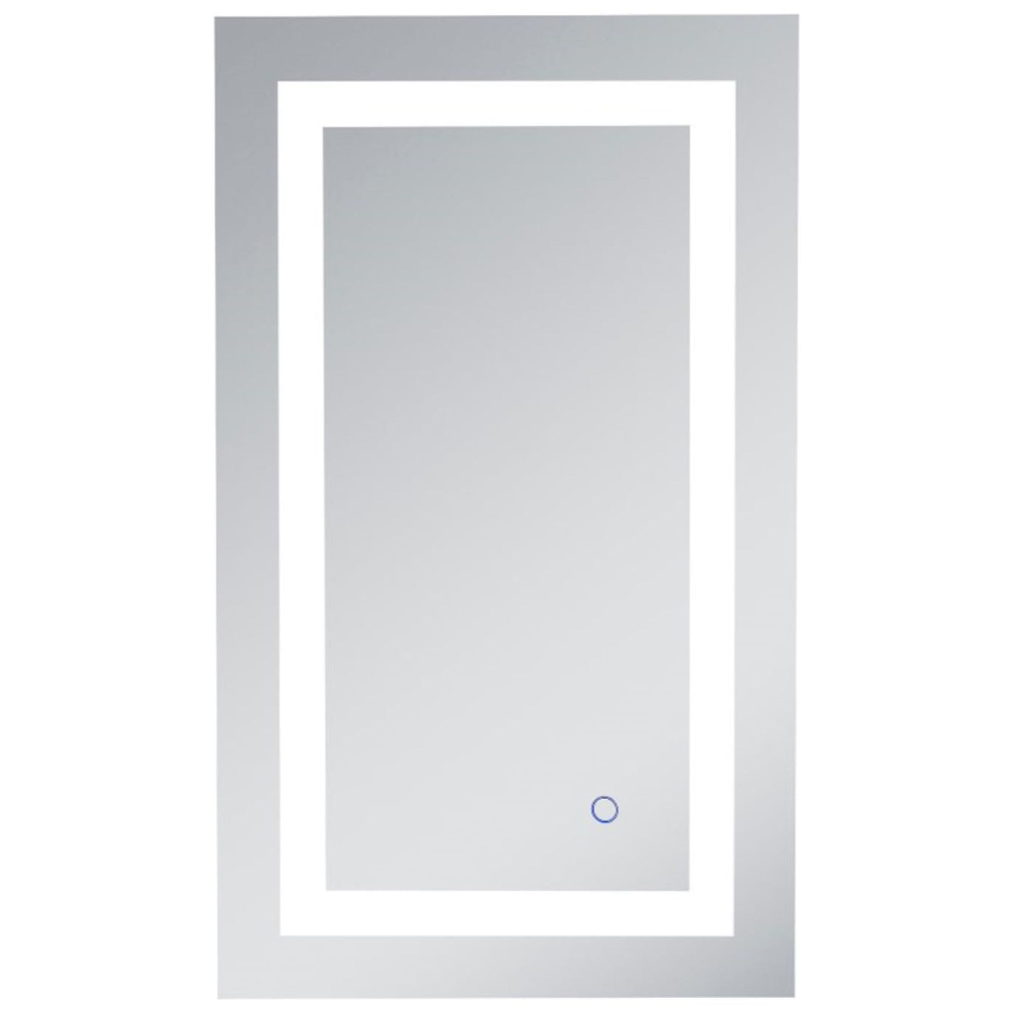Helios 18in x 30in Hardwired LED mirror with touch sensor and color ...
