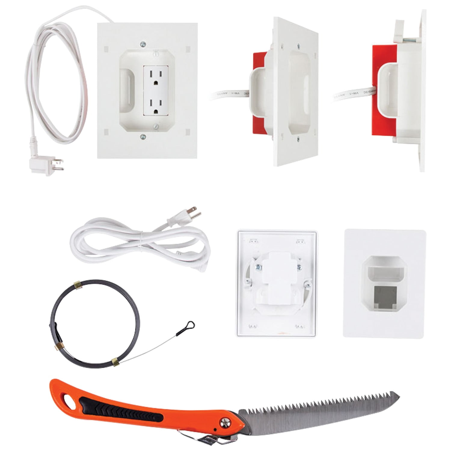 Helios AS-PWRLODBL Double-Outlet Power Relocation Kit - Walmart.com