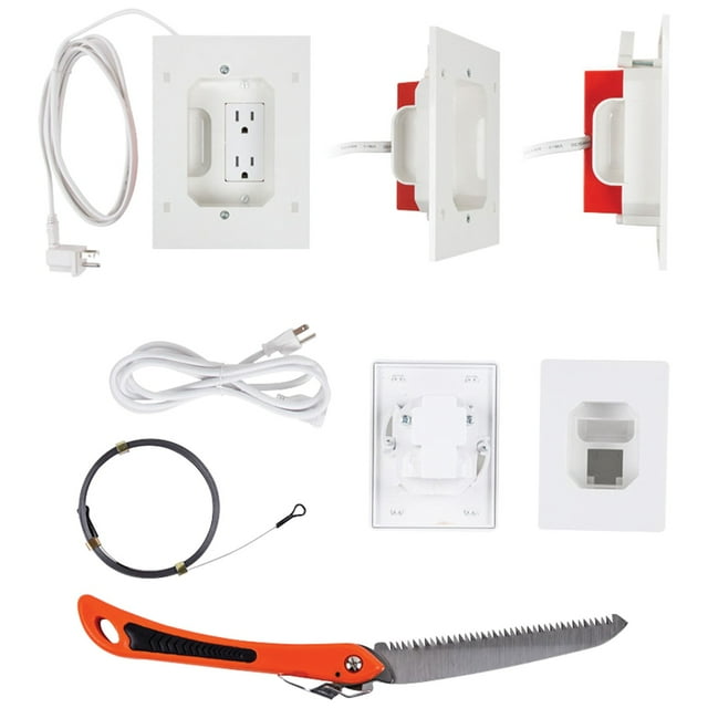 Helios AS-PWRLODBL Double-Outlet Power Relocation Kit - Walmart.com