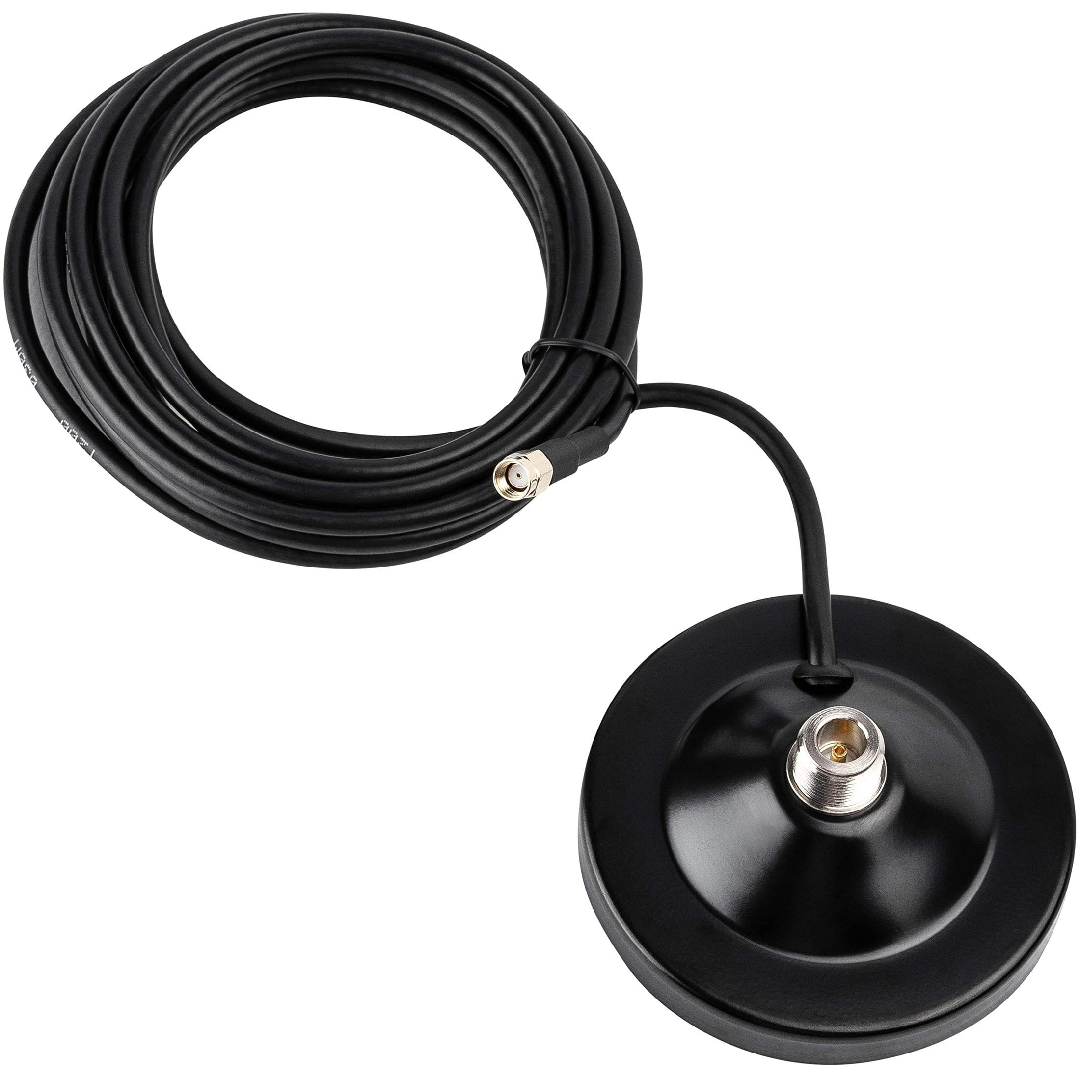 Helium Antenna Magnetic Base with 6.5ft RP-SMA Cable for Indoor Mining ...