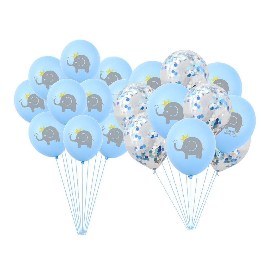 Helium Balloons 20 PCS Elephant Wedding Decorate Festival Decorations ...