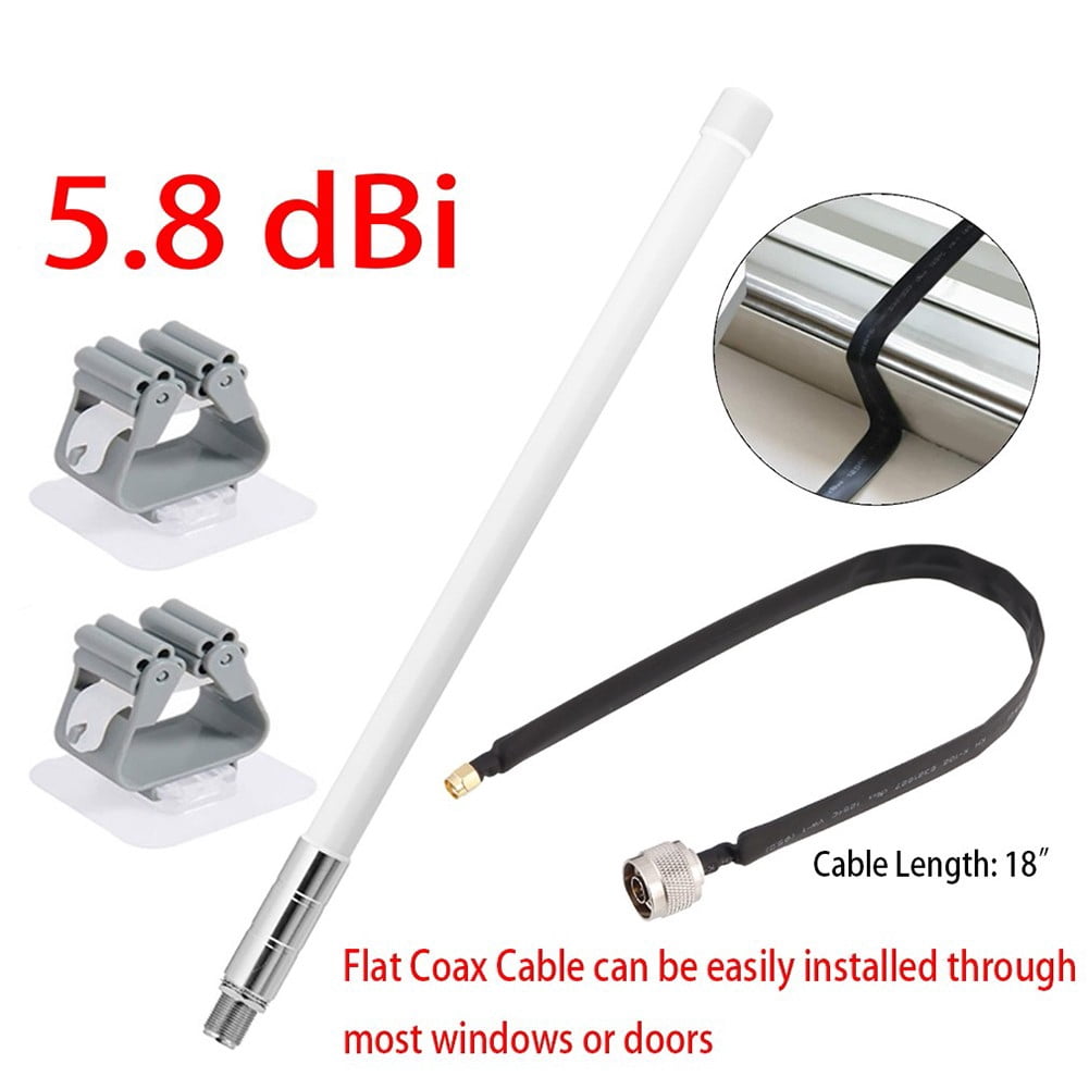 Helium Hotspot 5.8 Dbi Fibreglass for Omni Antenna with -Wall Mount ...