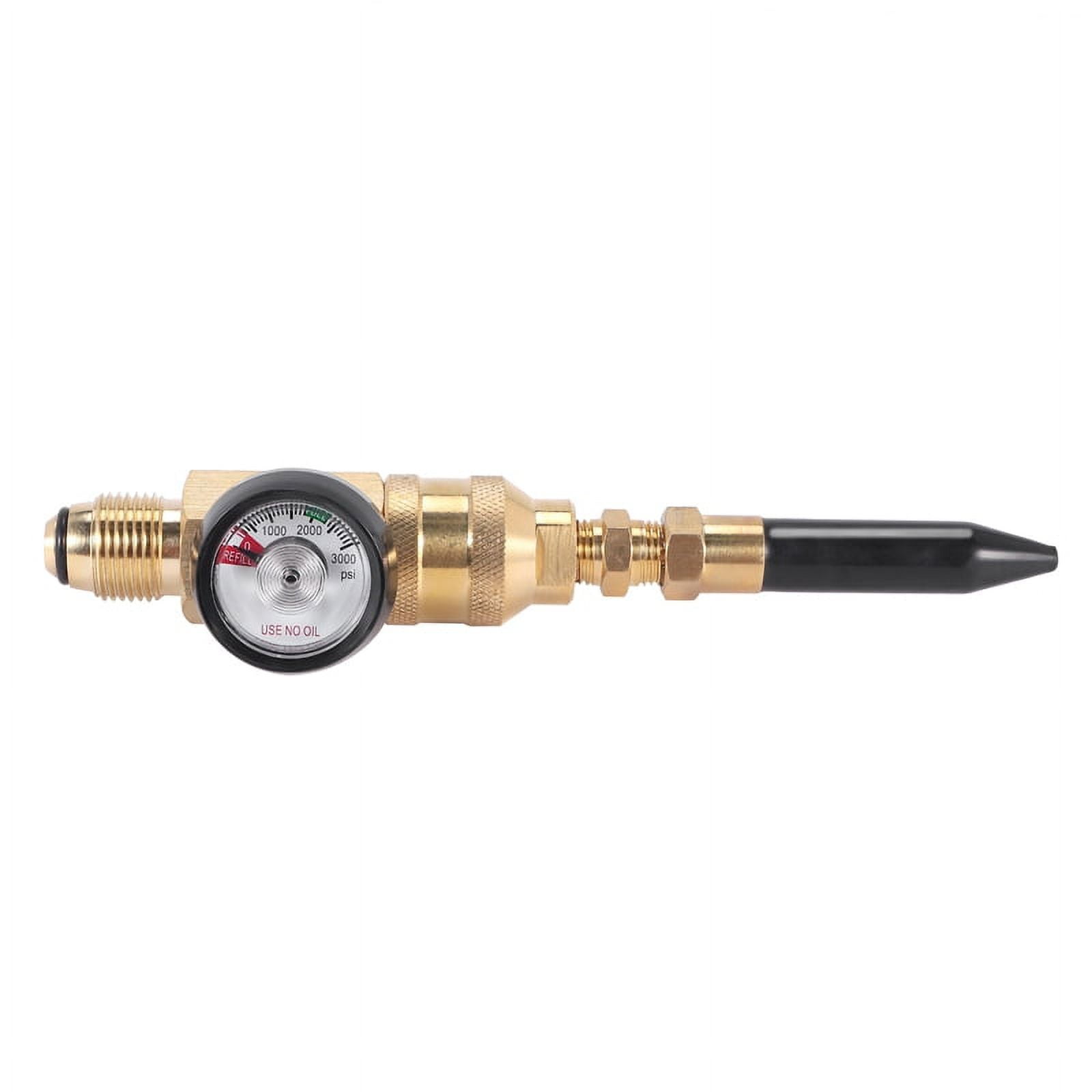 Helium Tank Latex Balloon Regulator With Gauge For G5/8 Tank Valves ...