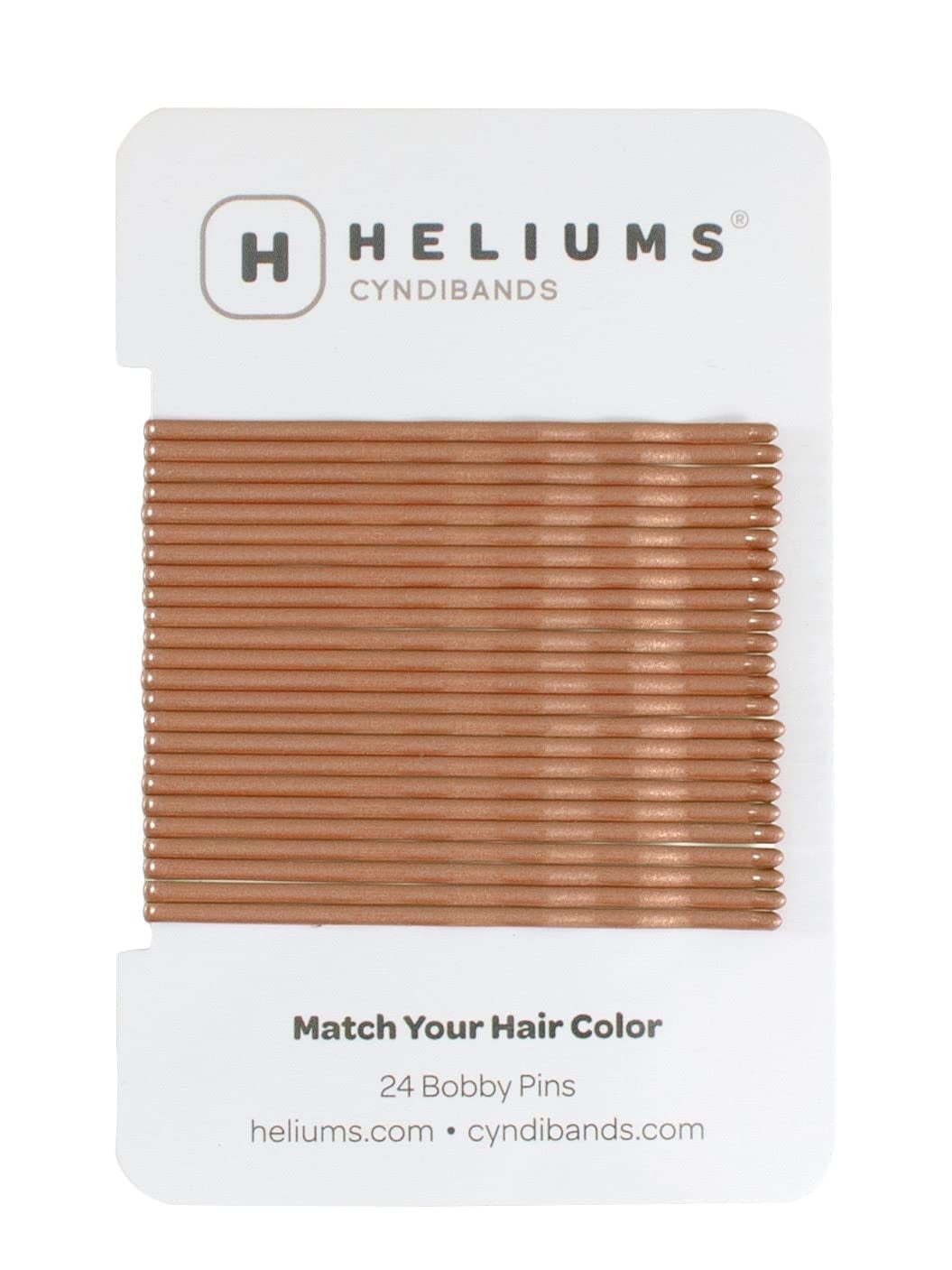 Heliums Large Bobby Pins - Ginger - 2.5 Inch Extra Long Wavy Hair Pins ...