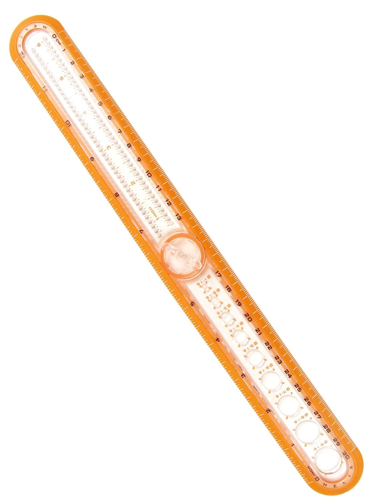 Helix 12 In. Circle Ruler Ruler/Compass [Pack Of 12] (12PK-36001 ...