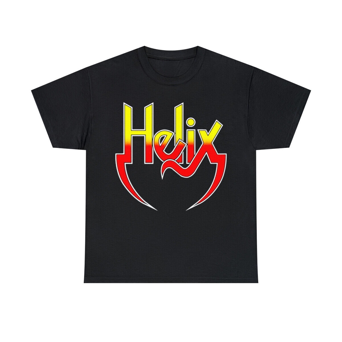 Helix 80's Canadian hair metal Short Sleeve Tee - Walmart.com