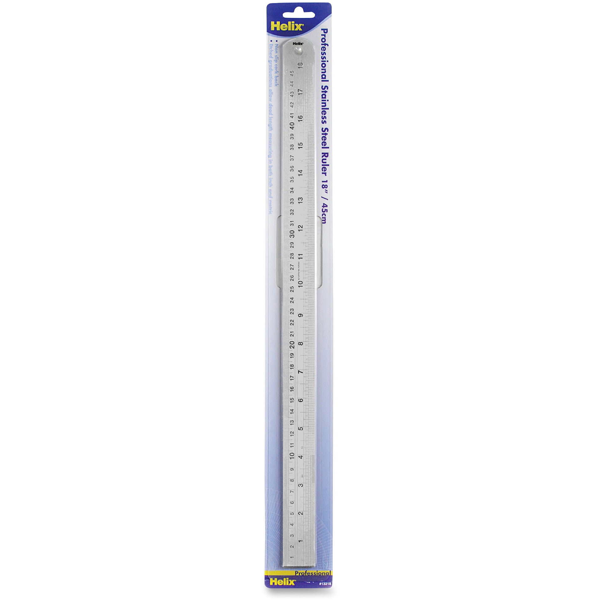 Helix, HLX13218, Stainless Steel Professional Ruler, 1 Each - Walmart.com