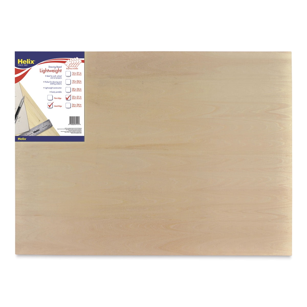 Helix Metal Edge Drawing Board - 23" x 31"5/8" - Walmart.com