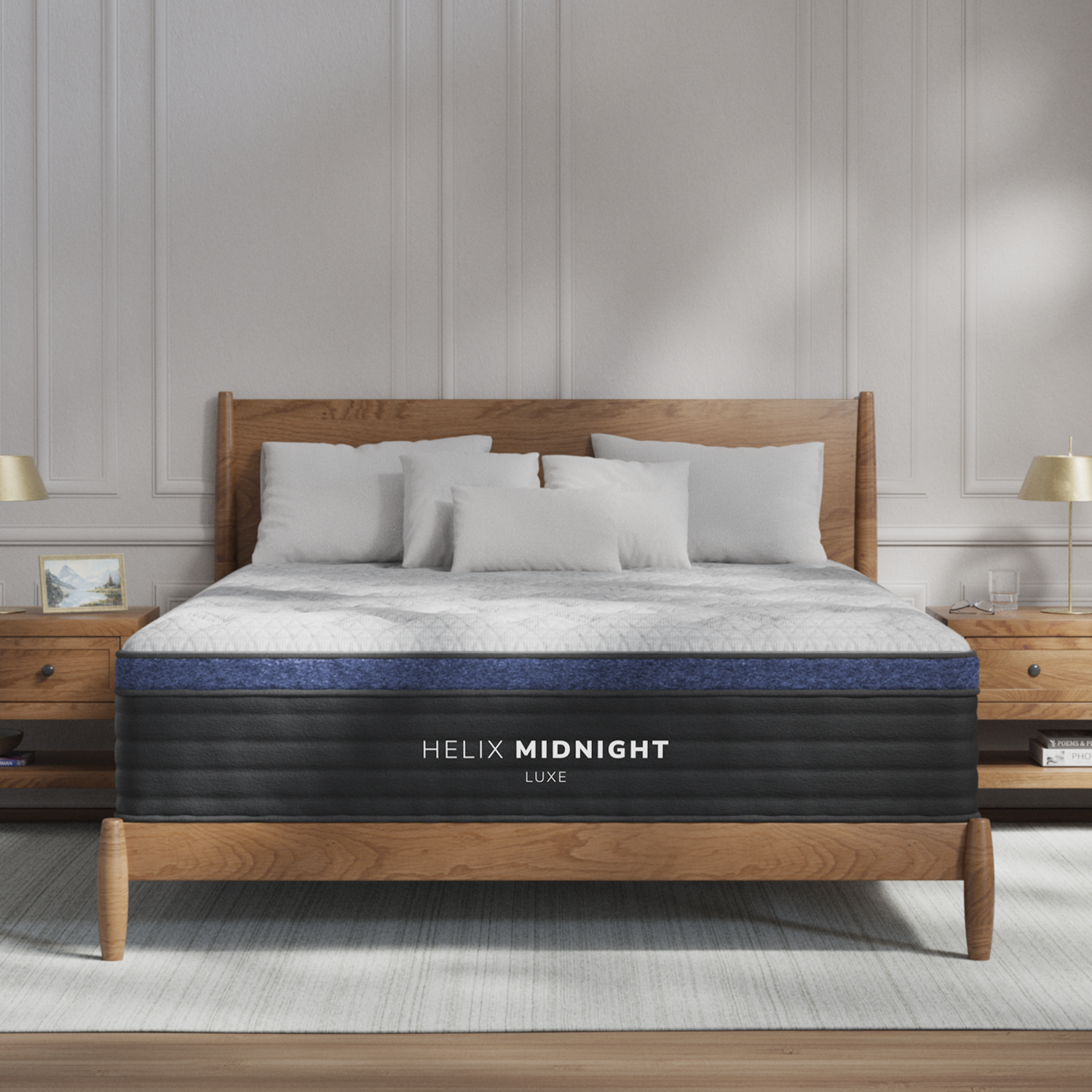 Helix Midnight Luxe Medium Mattress Queen Walmart Helix Midnight Luxe Medium Mattress Queen Walmart