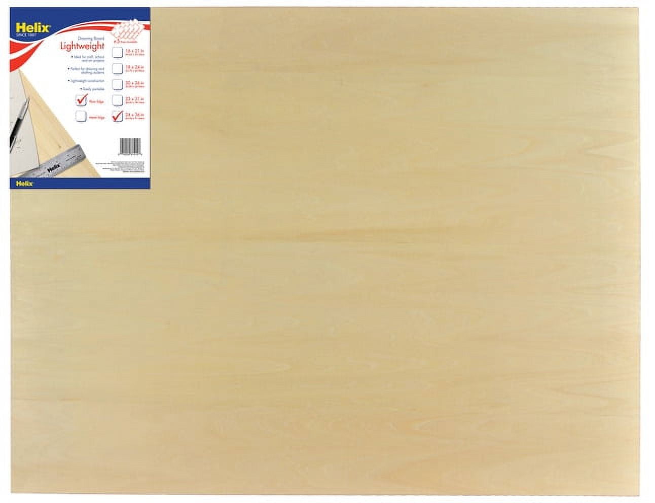 Helix Plain Edge Drawing Board, 36 x 24 Inches - Walmart.com