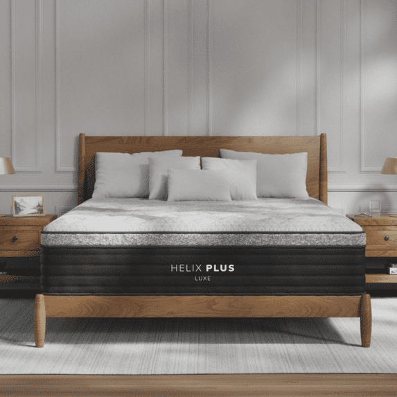 Helix Plus Luxe Mattress, Queen, Support for All Sleep Positions ...