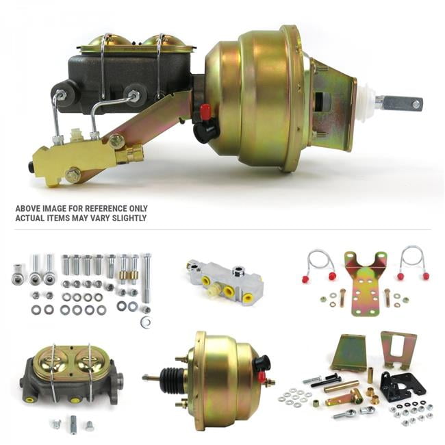 Helix Suspension Brakes & Steering 1955-1964 Chevy Offset Firewall ...