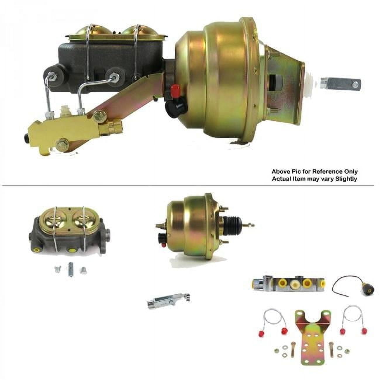 Helix Suspension Brakes & Steering 334499 1964-1972 Chevy Chevelle Firewall Mount Power 7 in ...