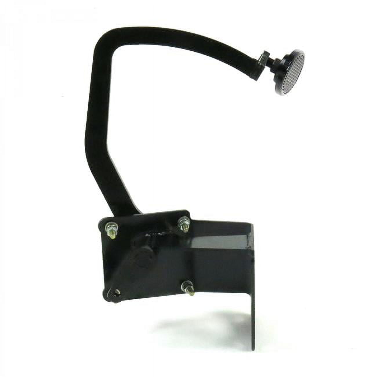 Helix Suspension Brakes & Steering 41-48 Ford Brake Pedal Bracket Kit with Large Oval Black ...