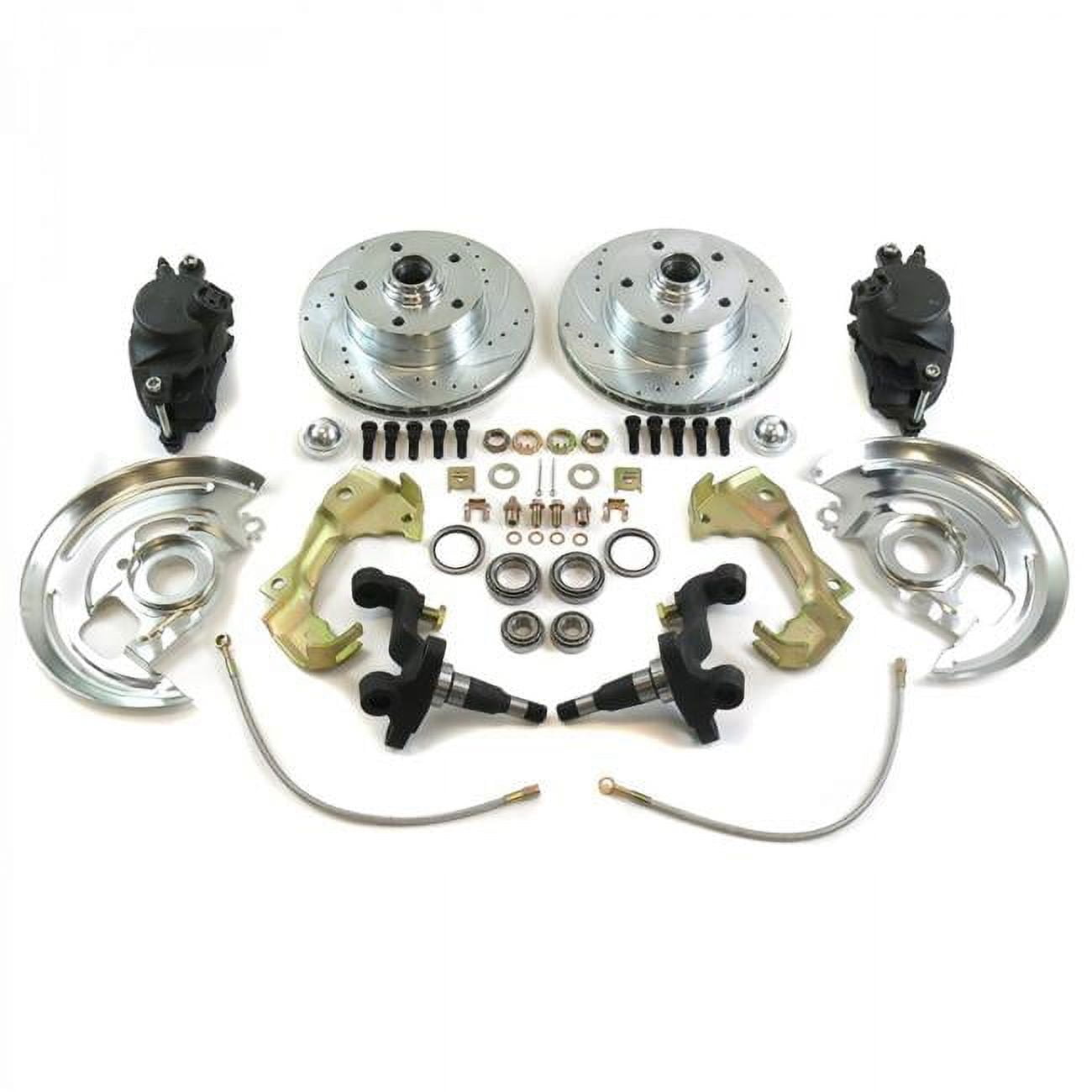 Helix Suspension Brakes & Steering Front Disc Brake Conversion Kit with ...